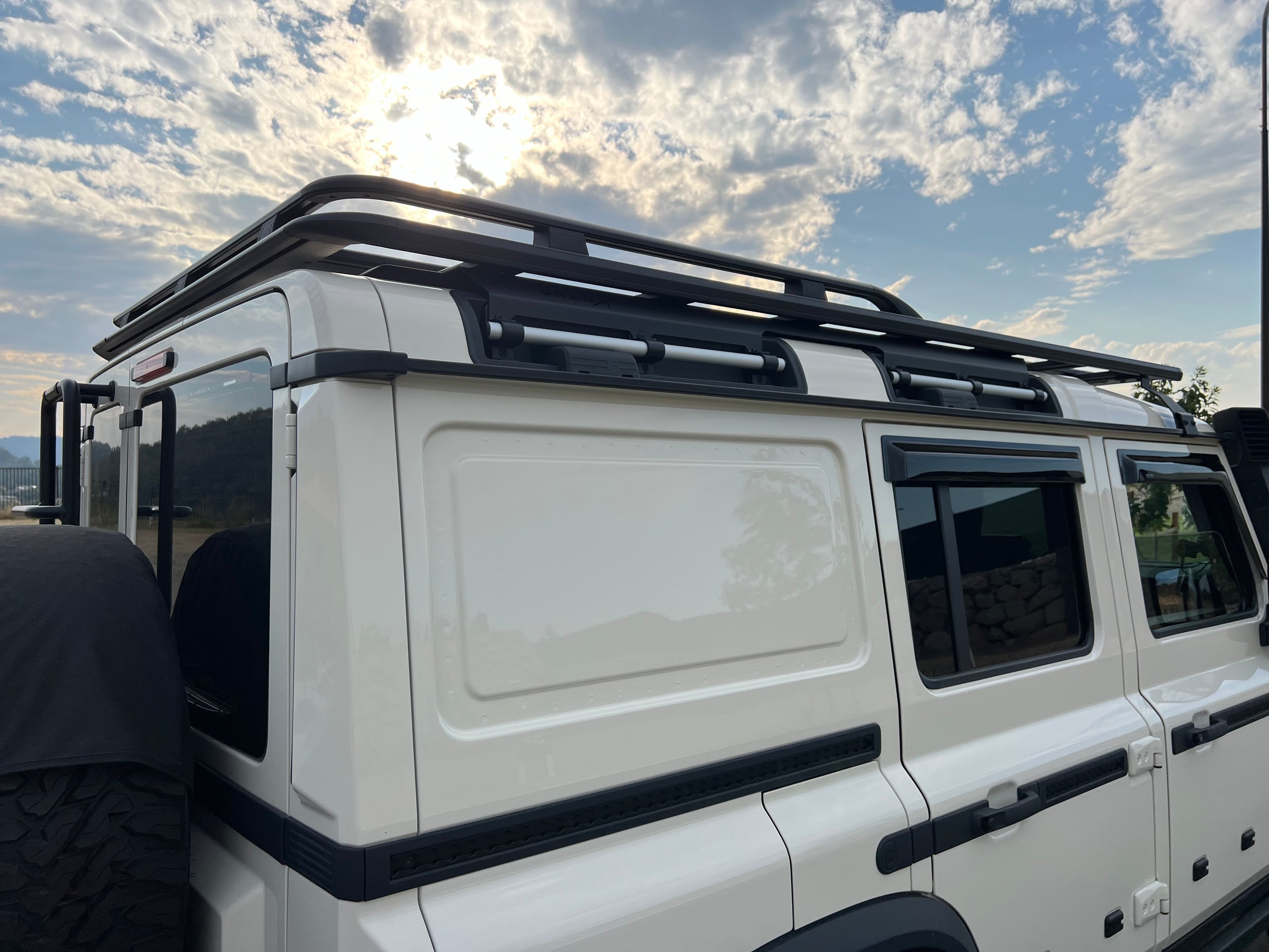 GrenX Full Length Ultra Low Profile Roof rack system 2700L Ineos Grena