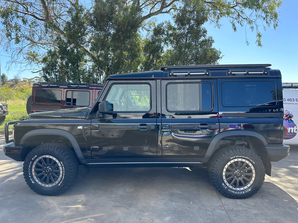 Electric Side Steps with LED Ineos Grenadier – GrenX