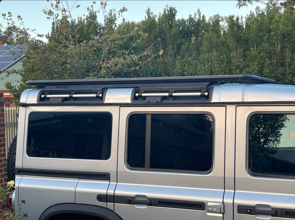 GrenX 3/4 Ultra Low Profile Roof rack system 2100L Ineos Grenadier